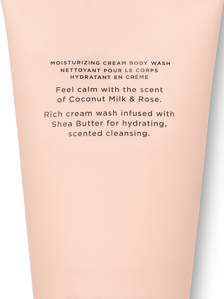 Coconut Milk And Rose Natural Beauty Bain Moussant Hydratant En Crème